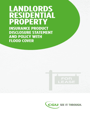 Fillable Online FLOOD COVER Fax Email Print - pdfFiller