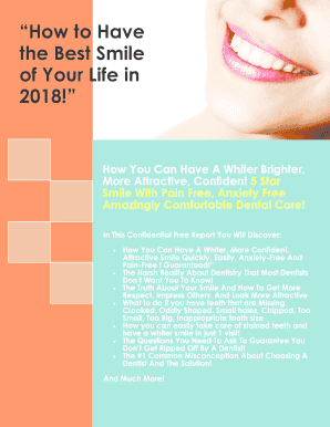 Fillable Online the Best Smile Fax Email Print - pdfFiller