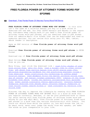 Fillable Online Register Free To Download Files File Name : Florida ...