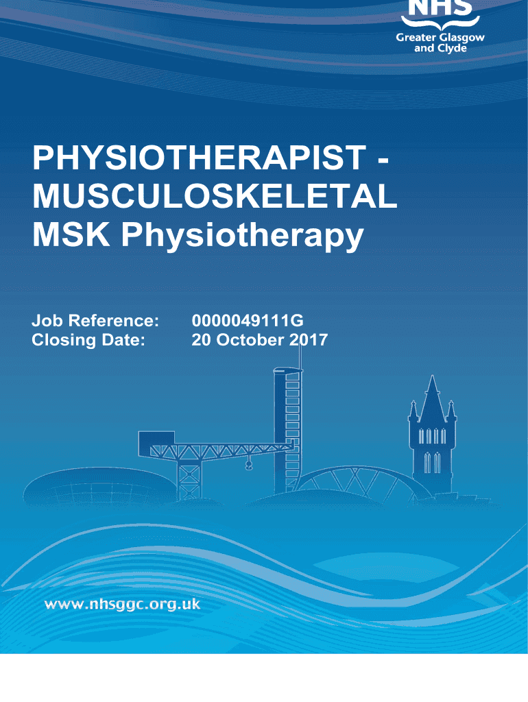 Fillable Online MSK Physiotherapy Fax Email Print - pdfFiller