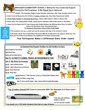 Fillable Online BANQUETE ELEMENTARY SCHOOL Is Asking For Your Continued ...