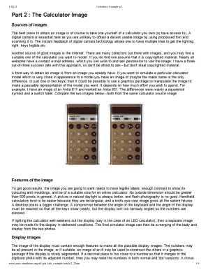Fillable Online Calculator Example p2 Fax Email Print - pdfFiller