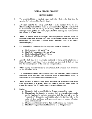 Fillable Online FAMILY ORDERS PROJECT Fax Email Print - pdfFiller