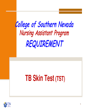 Fillable Online TB Skin Test (TST) Fax Email Print - pdfFiller