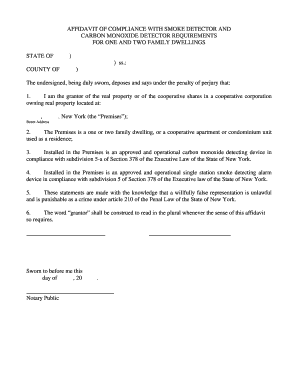 Fillable Online The undersigned, being duly sworn, deposes and says ...