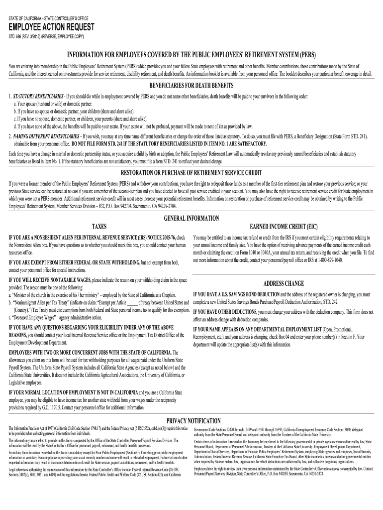 Fillable Online INFORMATION FOR EMPLOYEES COVERED BY THE PUBLIC ...