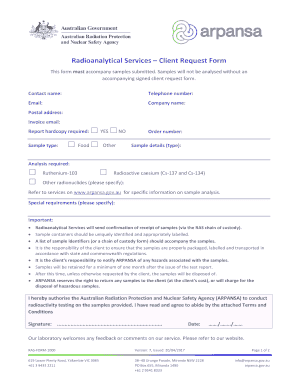 Fillable Online This form must accompany samples submitted Fax Email Print - pdfFiller