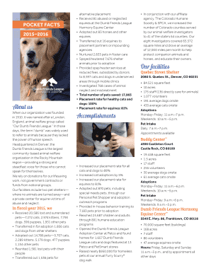 Fillable Online POCKET FACTS Fax Email Print - pdfFiller