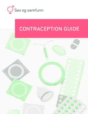 Fillable Online CONTRACEPTION GUIDE Fax Email Print - pdfFiller