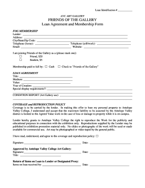 Fillable Online Loan Identification # Fax Email Print - pdfFiller