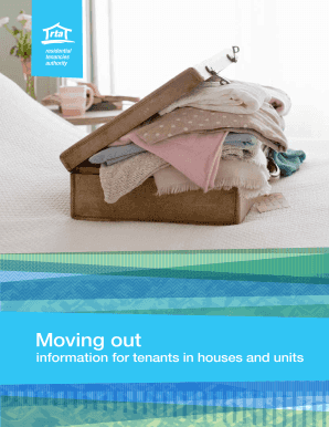 Fillable Online The Residential Tenancies Authority (RTA) is the ...