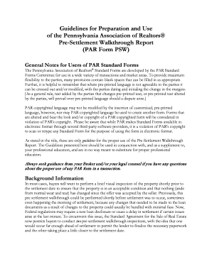 Fillable Online (PAR Form PSW) Fax Email Print - pdfFiller