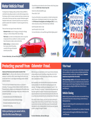Fillable Online Motor Vehicle Fraud Fax Email Print - pdfFiller