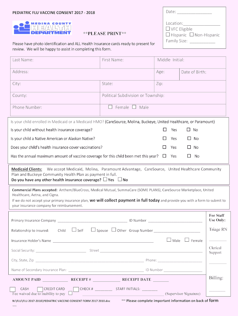 Fillable Online VFC Eligible Fax Email Print - pdfFiller