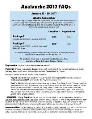 Fillable Online What is Avalanche Fax Email Print - pdfFiller