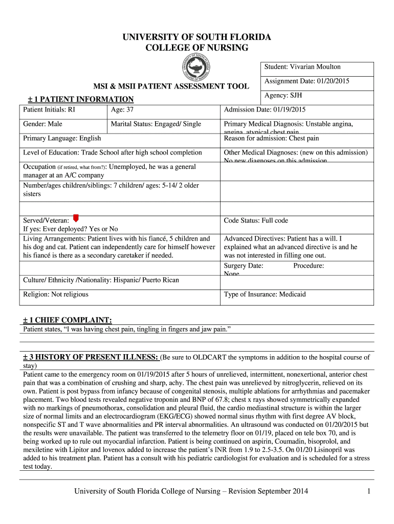 Fillable Online Student: Vivarian Moulton Fax Email Print - pdfFiller