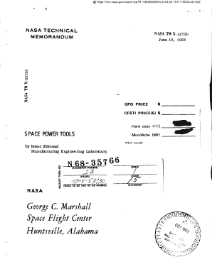 Fillable Online ntrs nasa 4 TM X-53730 Fax Email Print - pdfFiller