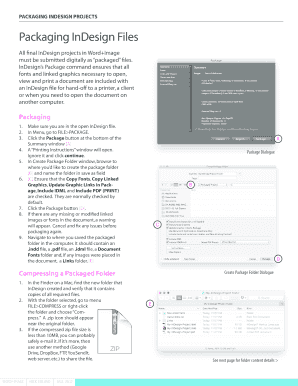 Fillable Online PACKAGING INDESIGN PROJECTS Fax Email Print - pdfFiller