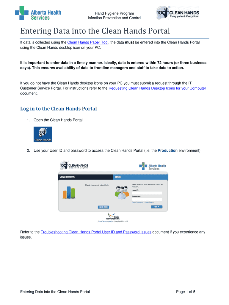 Fillable Online Hand Hygiene Program Fax Email Print - pdfFiller