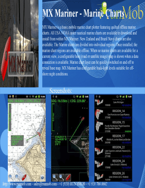Fillable Online MX Mariner - Marine Charts Fax Email Print - pdfFiller