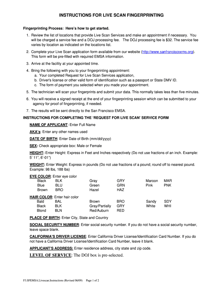 Fillable Online Fingerprinting Process: Heres how to get started Fax ...