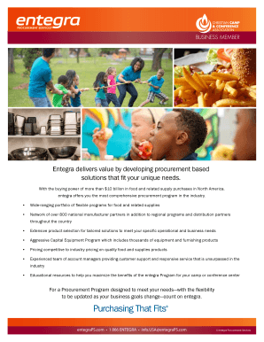 Fillable Online Entegra delivers value by developing procurement based ...
