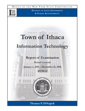 Fillable Online Town of Ithaca Fax Email Print - pdfFiller