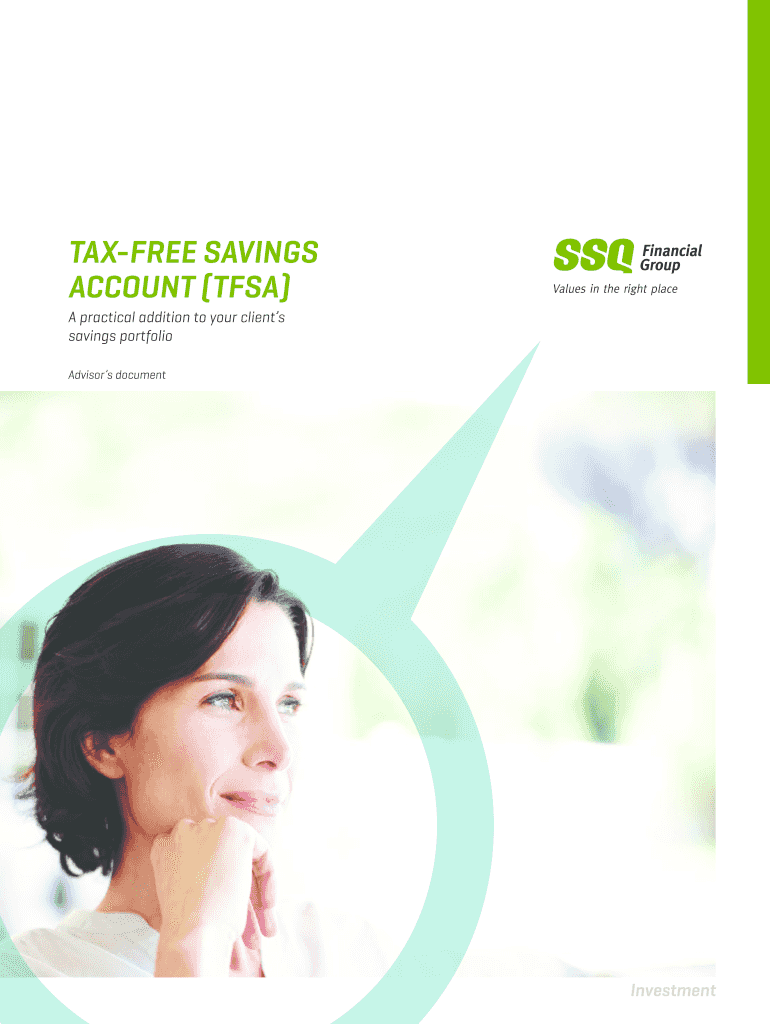 Fillable Online ACCOUNT (TFSA) Fax Email Print - pdfFiller