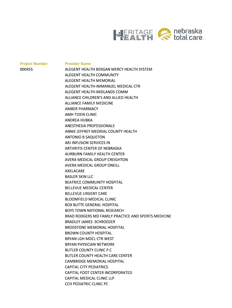 Fillable Online ALEGENT HEALTH BERGAN MERCY HEALTH SYSTEM Fax Email ...