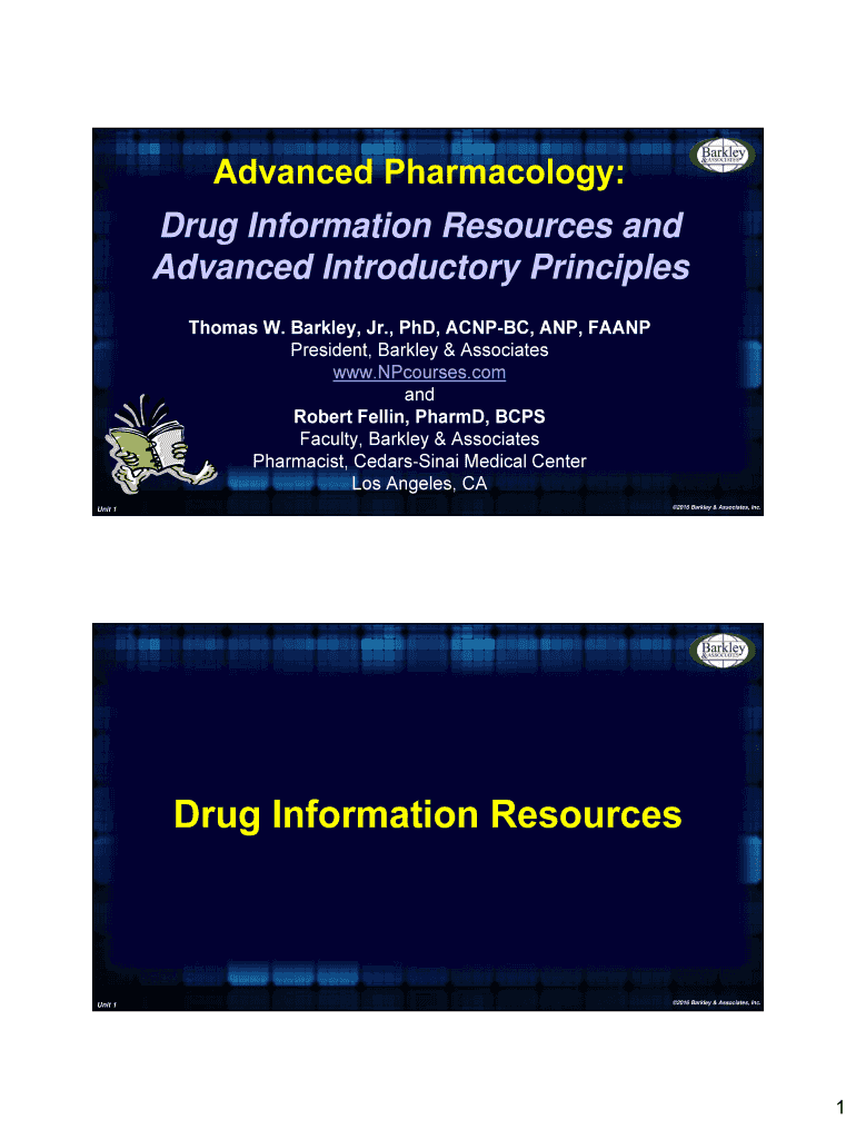 Fillable Online Drug Information Resources and Fax Email Print - pdfFiller