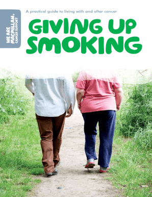 Fillable Online This booklet is about giving up smoking Fax Email Print ...