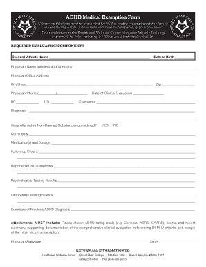 Fillable Online Criteria on this form must be completed for NCAA ...
