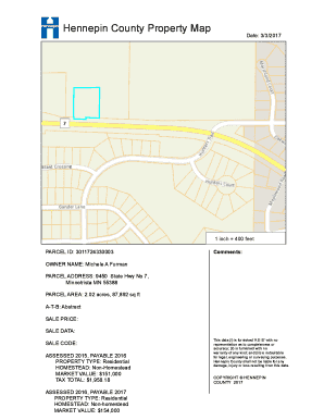 Fillable Online Hennepin County Property Map Fax Email Print - pdfFiller