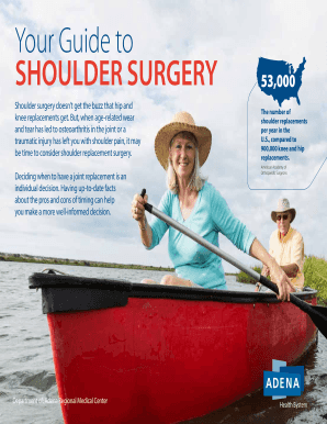 Fillable Online SHOULDER SURGERY Fax Email Print - pdfFiller