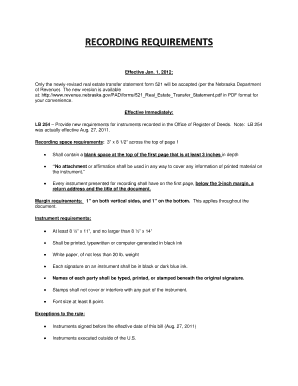 Fillable Online Only the newly-revised real estate transfer statement ...