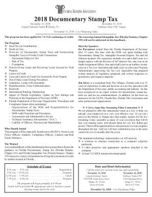 Fillable Online 2018 Documentary Stamp Tax Fax Email Print - pdfFiller