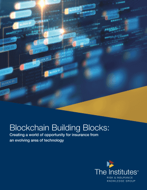 Fillable Online Blockchain Building Blocks: Fax Email Print - pdfFiller
