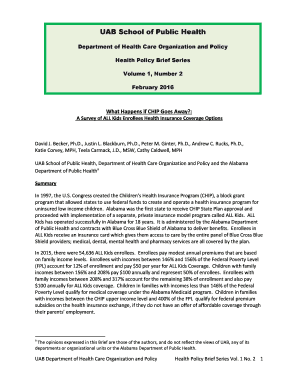 Fillable Online Health Policy Brief Series Fax Email Print - pdfFiller