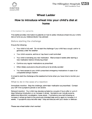 Fillable Online Wheat Ladder Fax Email Print - pdfFiller