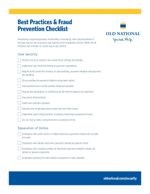 Fillable Online Best Practices & Fraud Fax Email Print - pdfFiller