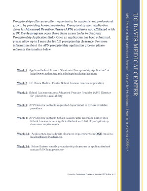 Fillable Online Week 2: UC Davis Medical Center School Liaison receives ...