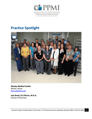 Fillable Online Practice Spotlight Fax Email Print - pdfFiller
