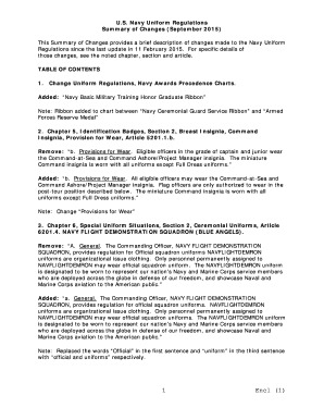 Fillable Online Navy Uniform Regulations Fax Email Print - pdfFiller