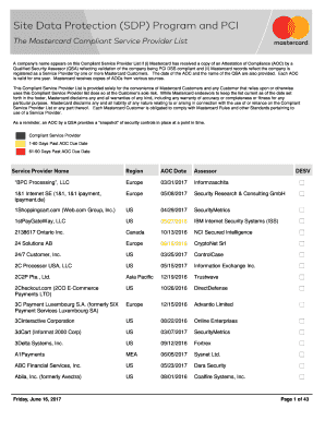 Fillable Online Qualified Security Assessor (QSA) reflecting validation ...