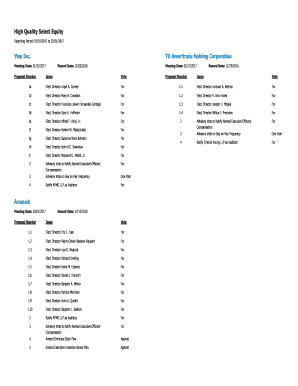 Fillable Online High Quality Select Equity Fax Email Print - pdfFiller