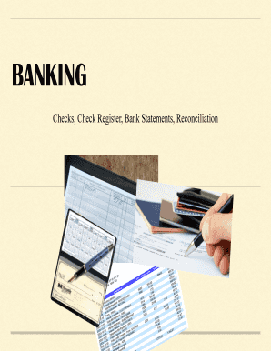 Fillable Online Checks, Check Register, Bank Statements, Reconciliation ...