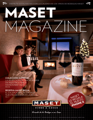 DISFRUTE ESTAS FIESTAS CON LA CALIDAD DE LOS VINOS DE BODEGAS MASET ...