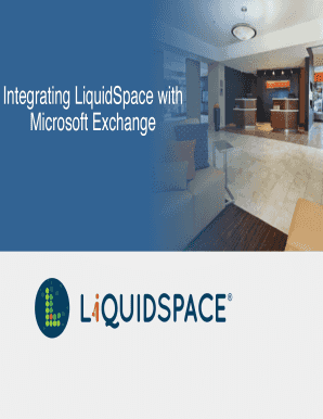 Fillable Online Integrating LiquidSpace with Fax Email Print - pdfFiller