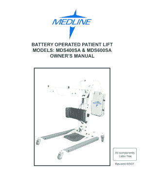 Fillable Online MODELS: MDS400SA & MDS600SA Fax Email Print - pdfFiller