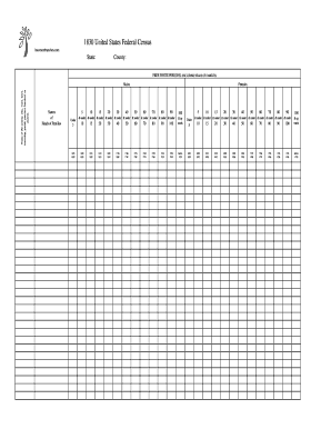 Fillable Online 1830 United States Federal Census Fax Email Print ...